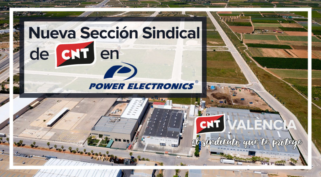 Cnt Constituye Una Sección Sindical En La Planta De Power Electronics
